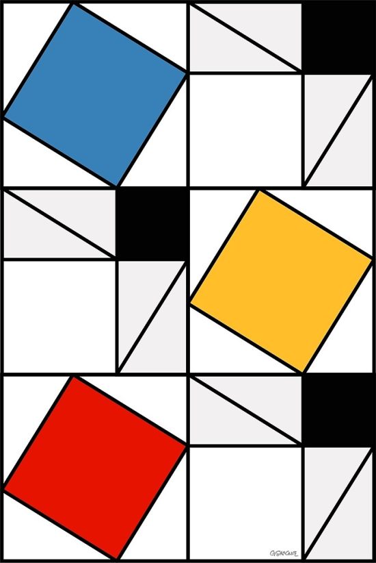 Mondrian Meets… (My Tribute To Mondrian) – Sarconista!